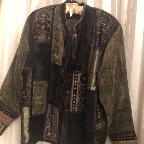 Flashback | Jackets & Coats | Vintage Boho Flashback Mixed Media Jacket ...